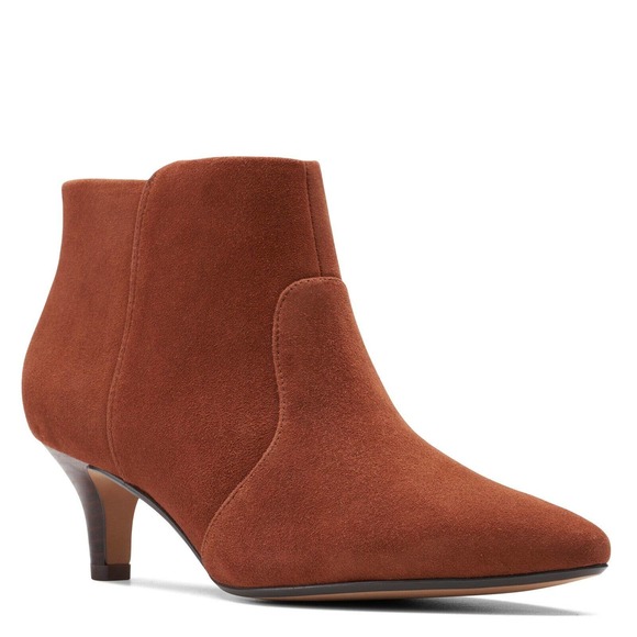 Clarks | Shoes | Clarks Linvale Judith Heeled Boot Size 7 | Poshmark